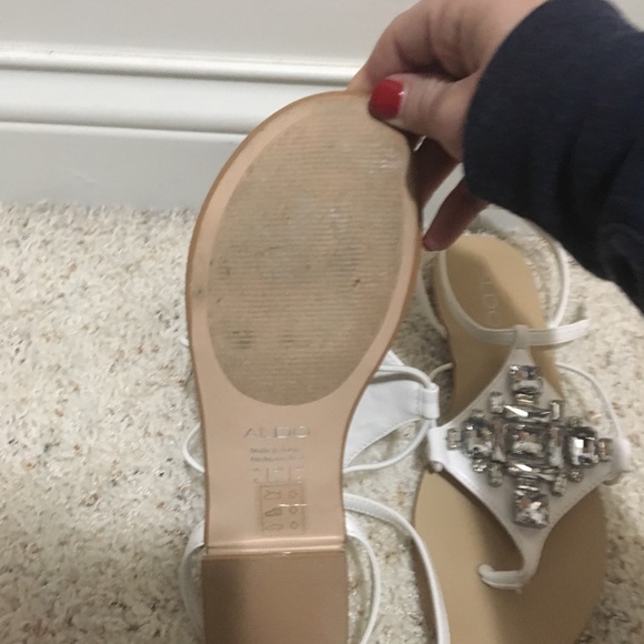 Aldo | Shoes | Aldo Rhinestone Sandals | Poshmark